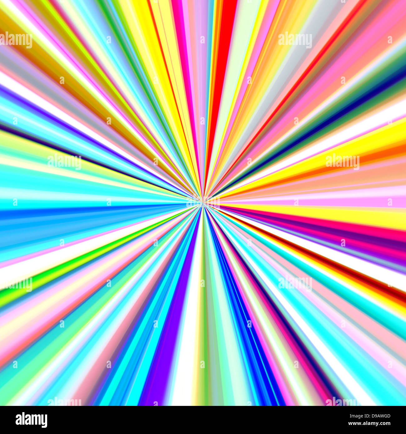 Bright colours pinpoint explosion illustration Stock Photo - Alamy