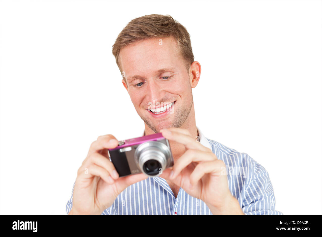 man with camera Stock Photo - Alamy