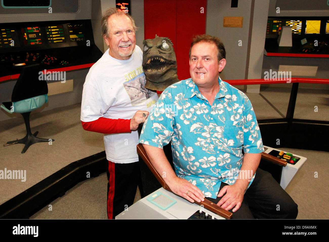 Bobby Clark and Mark Allen Shepherd attend the Star Trek Event 'Gorns ...