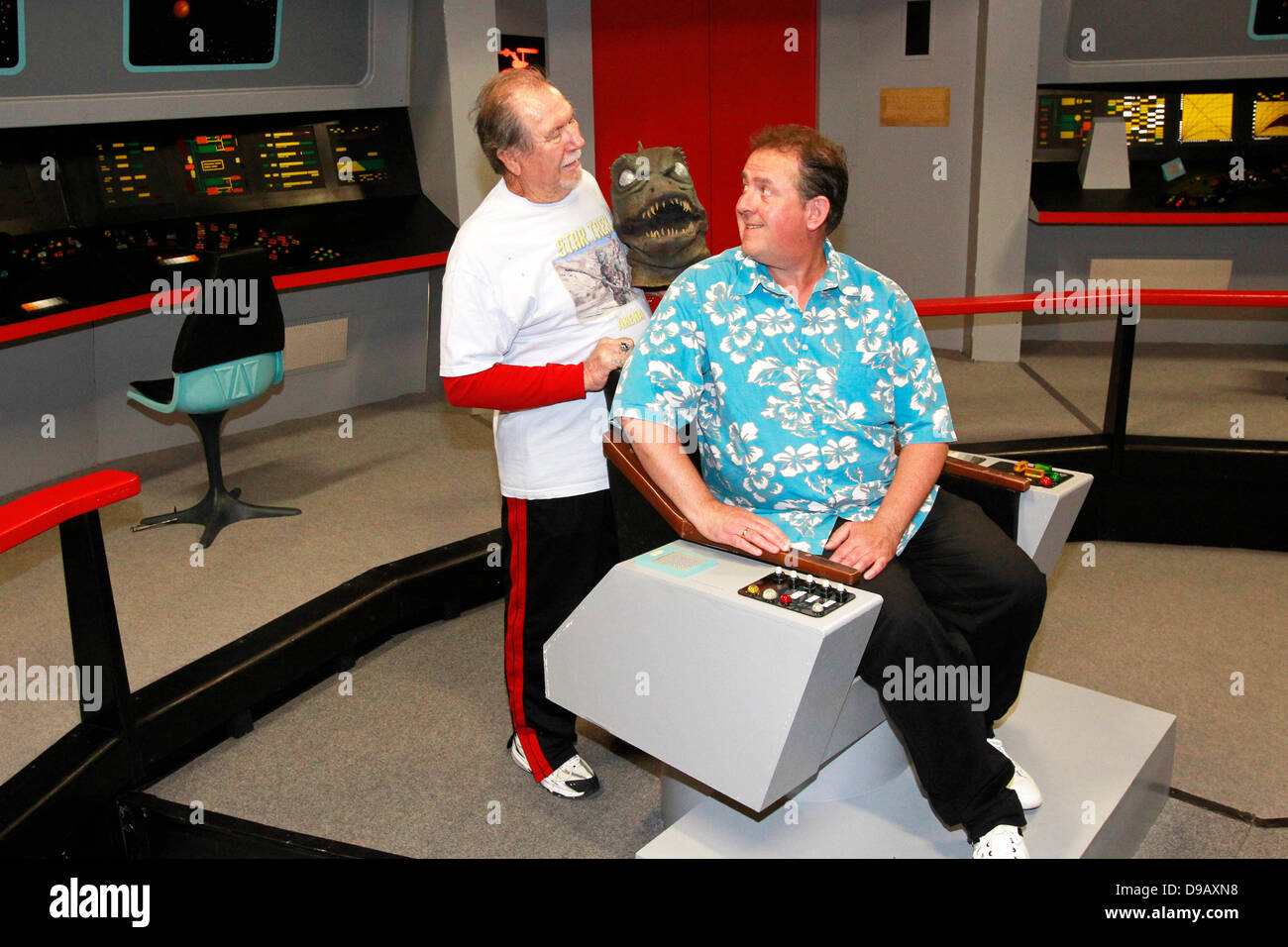 Bobby Clark and Mark Allen Shepherd attend the Star Trek Event 'Gorns ...