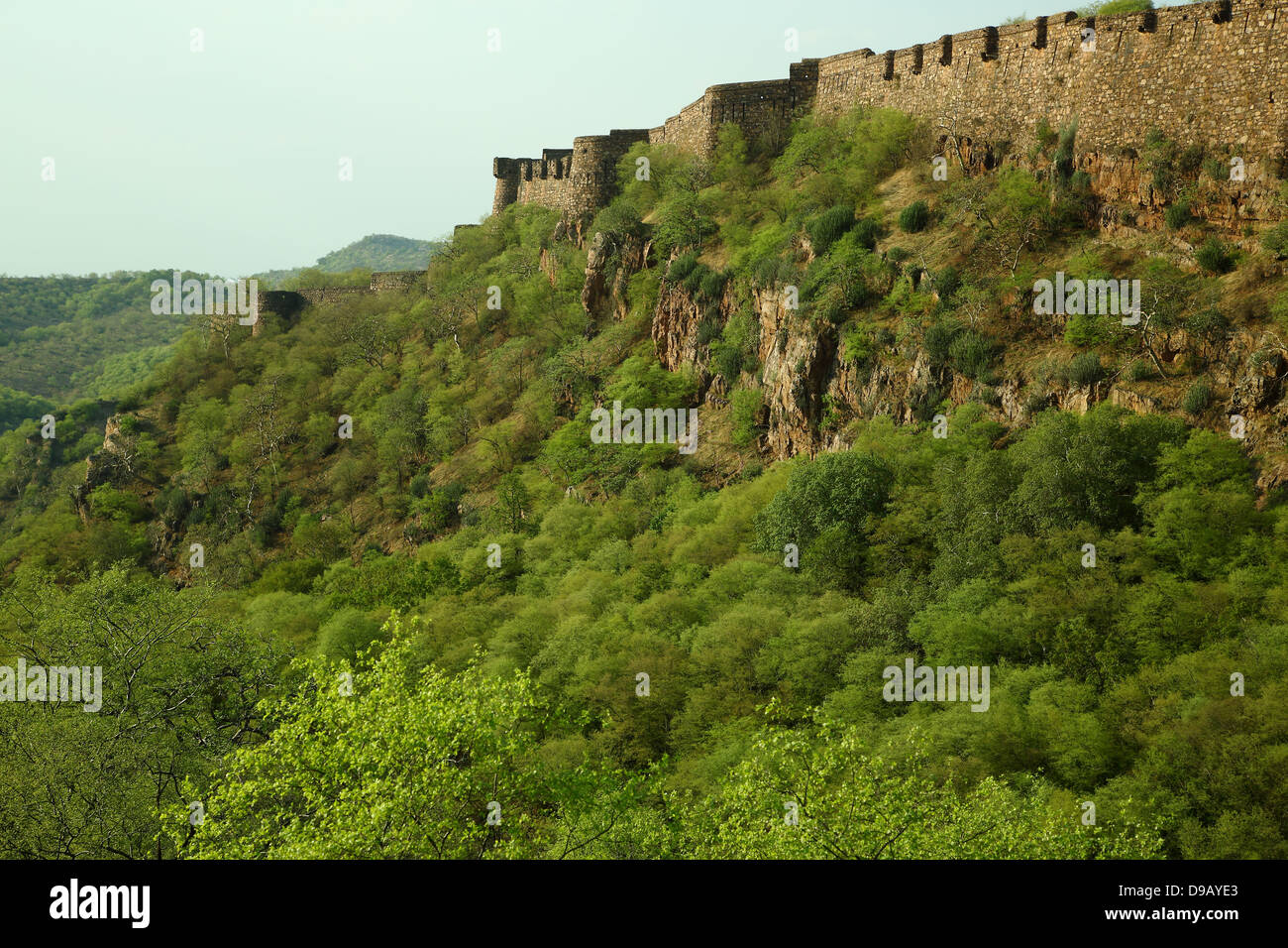 Ranthambore fort hi-res stock photography and images - Alamy