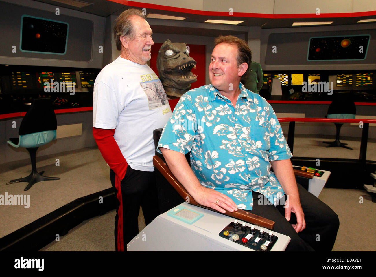 Bobby Clark and Mark Allen Shepherd attend the Star Trek Event 'Gorns ...