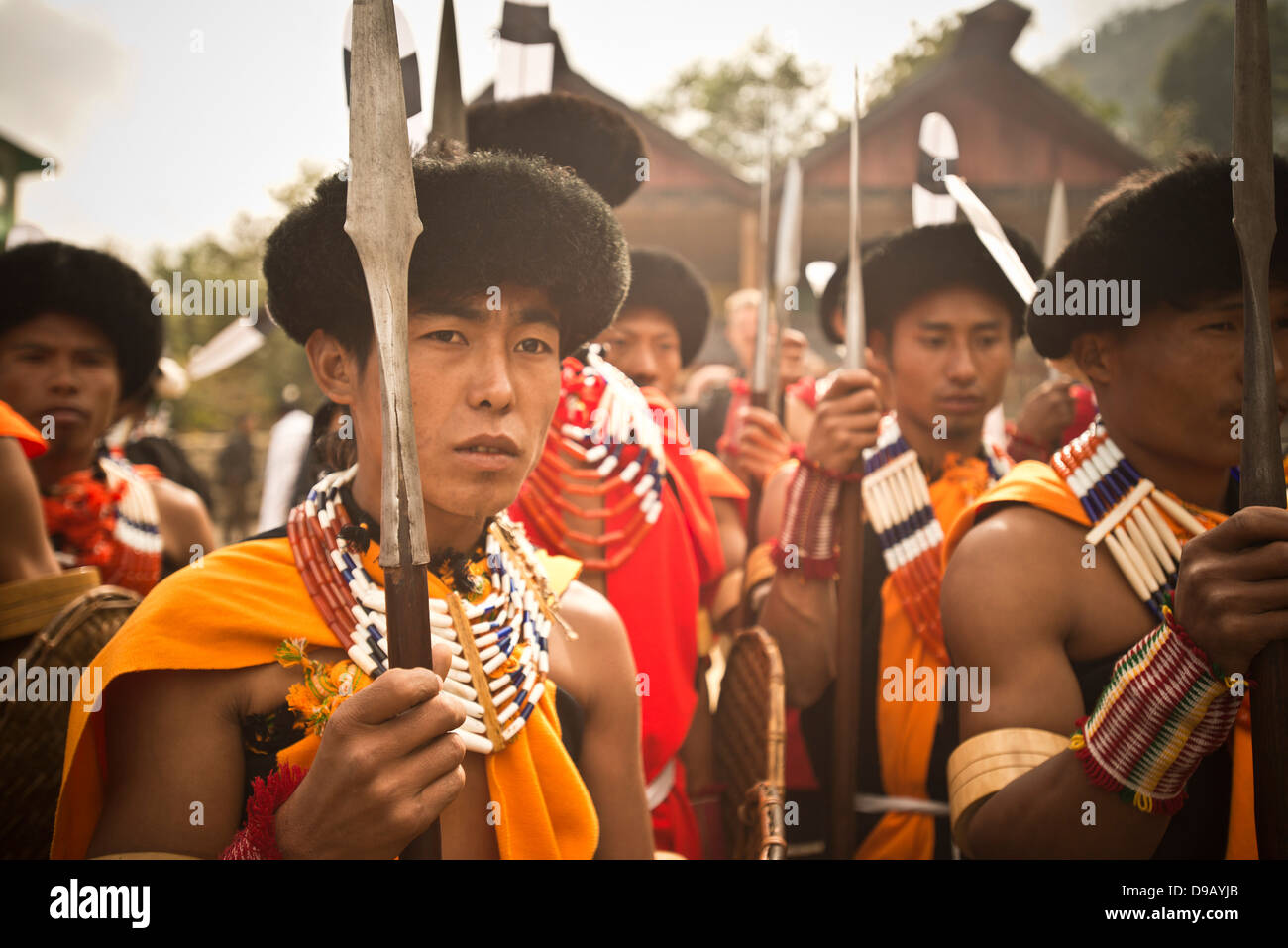 Warrior angami tribe nagaland india hi-res stock photography and images - Alamy