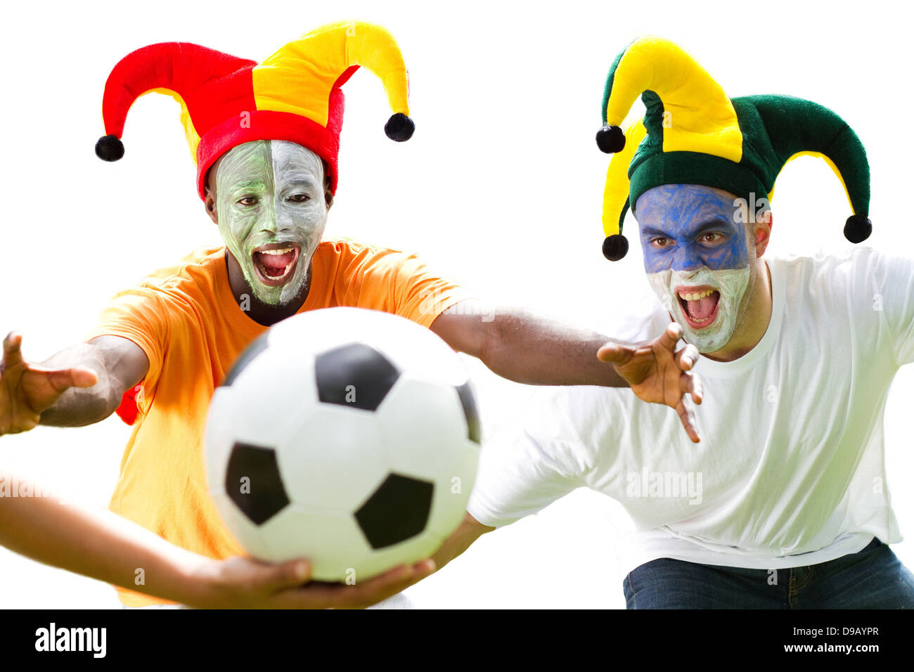 American soccer fan facepaint hi-res stock photography and images - Alamy