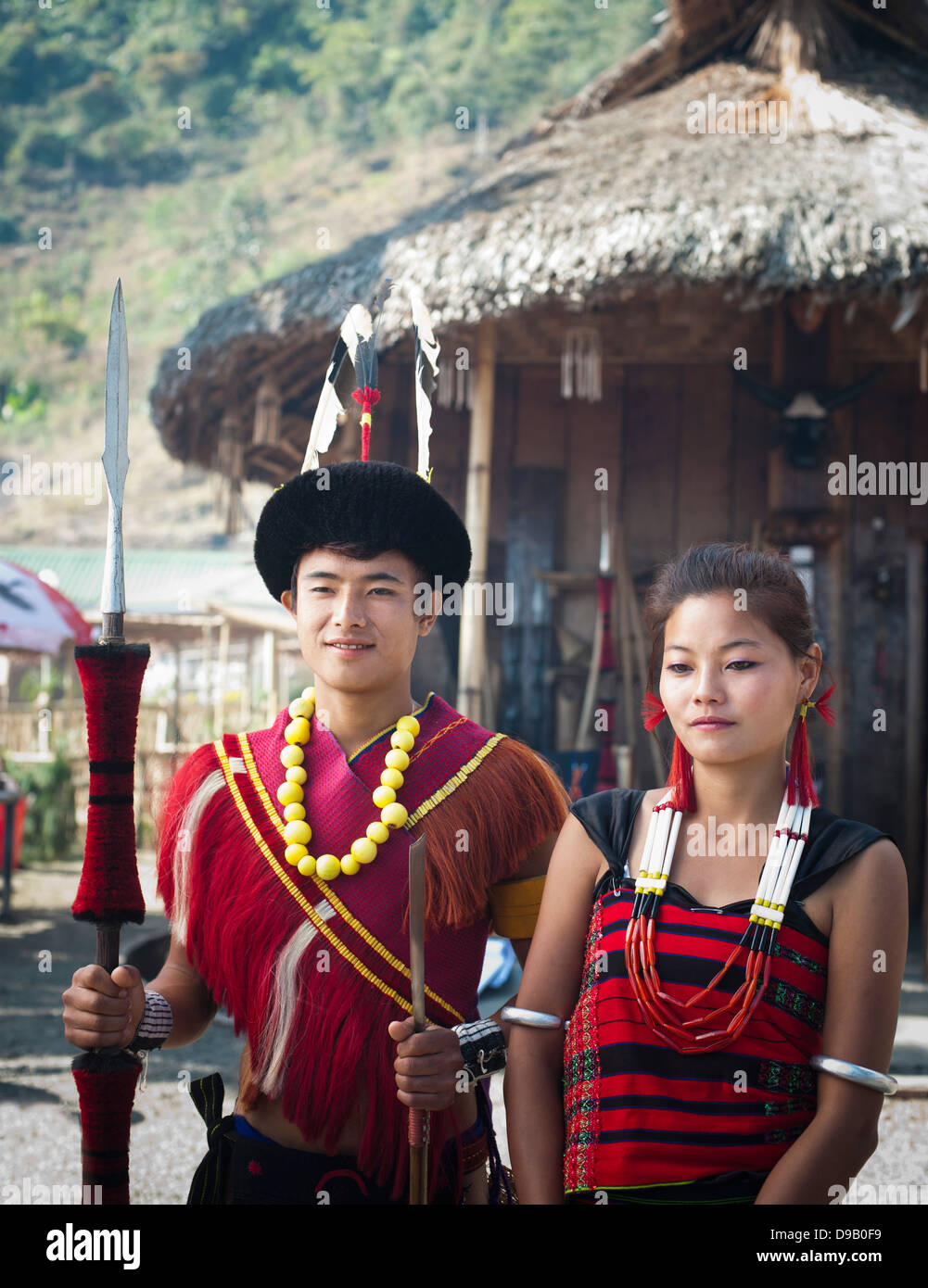 Tribal couple hi-res stock photography and images - Alamy