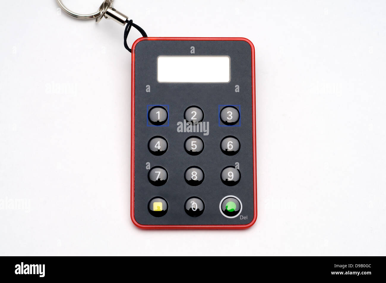 Online banking security device on white background Stock Photo - Alamy