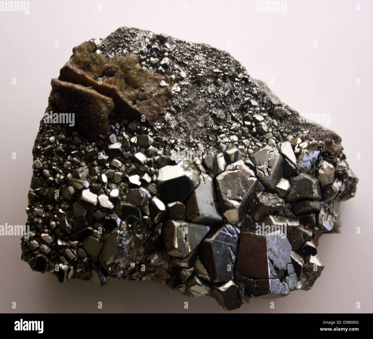 Pyrite FeS2 Stock Photo - Alamy