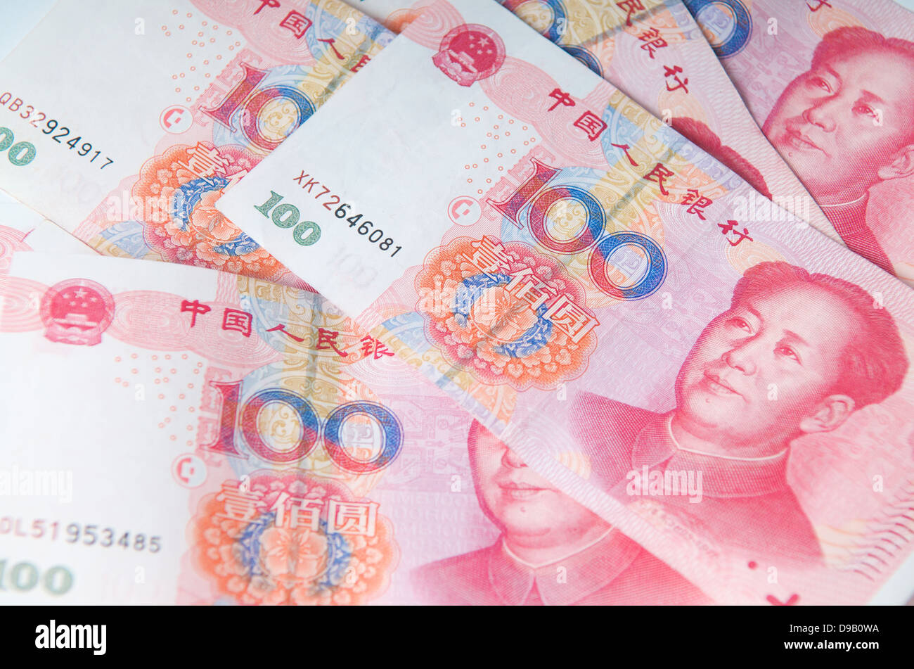 Chinese money currency yuan Stock Photo - Alamy