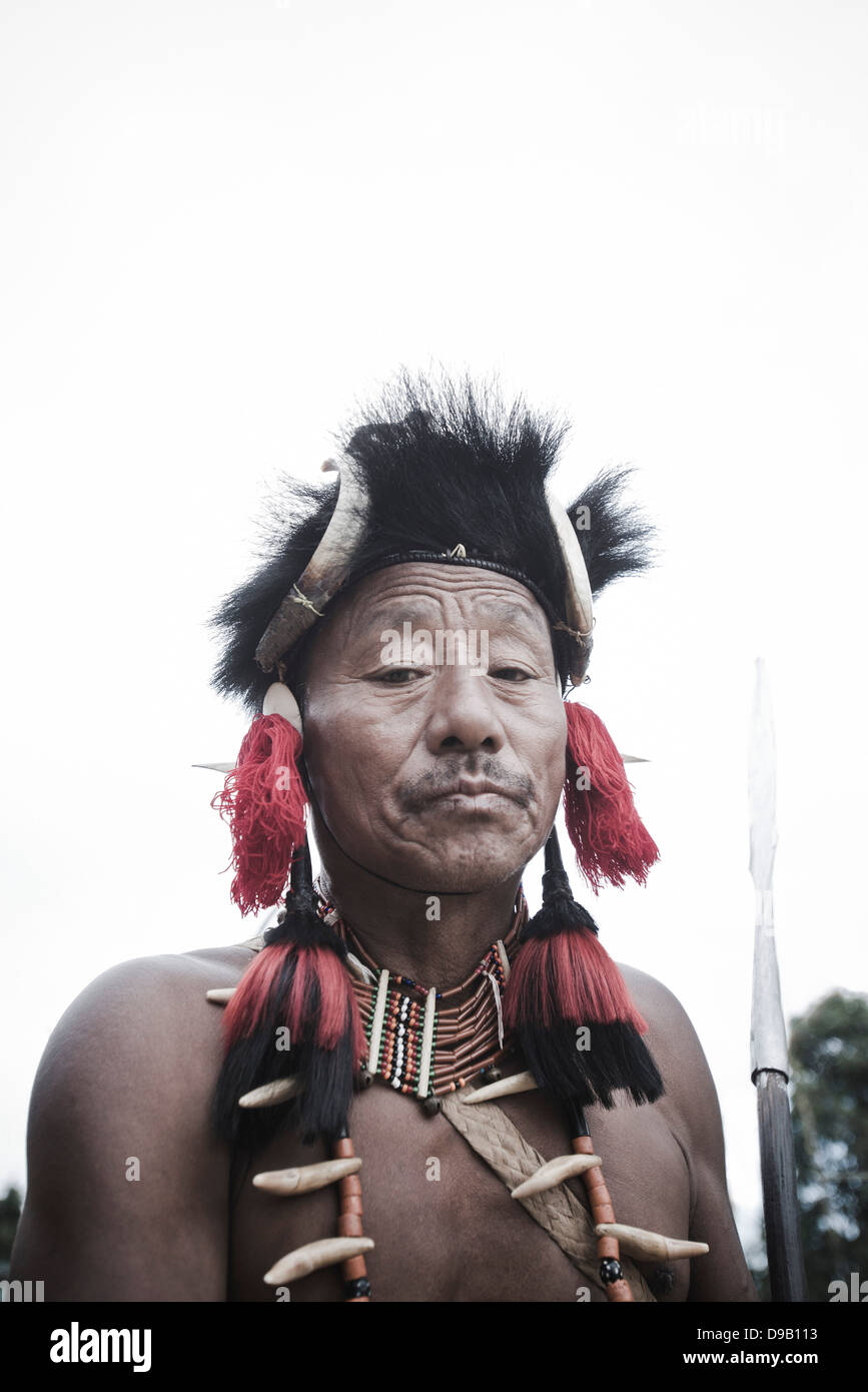 Konyak warrior hi-res stock photography and images - Alamy