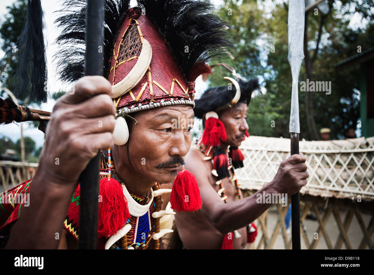 Two naga men hi-res stock photography and images - Alamy