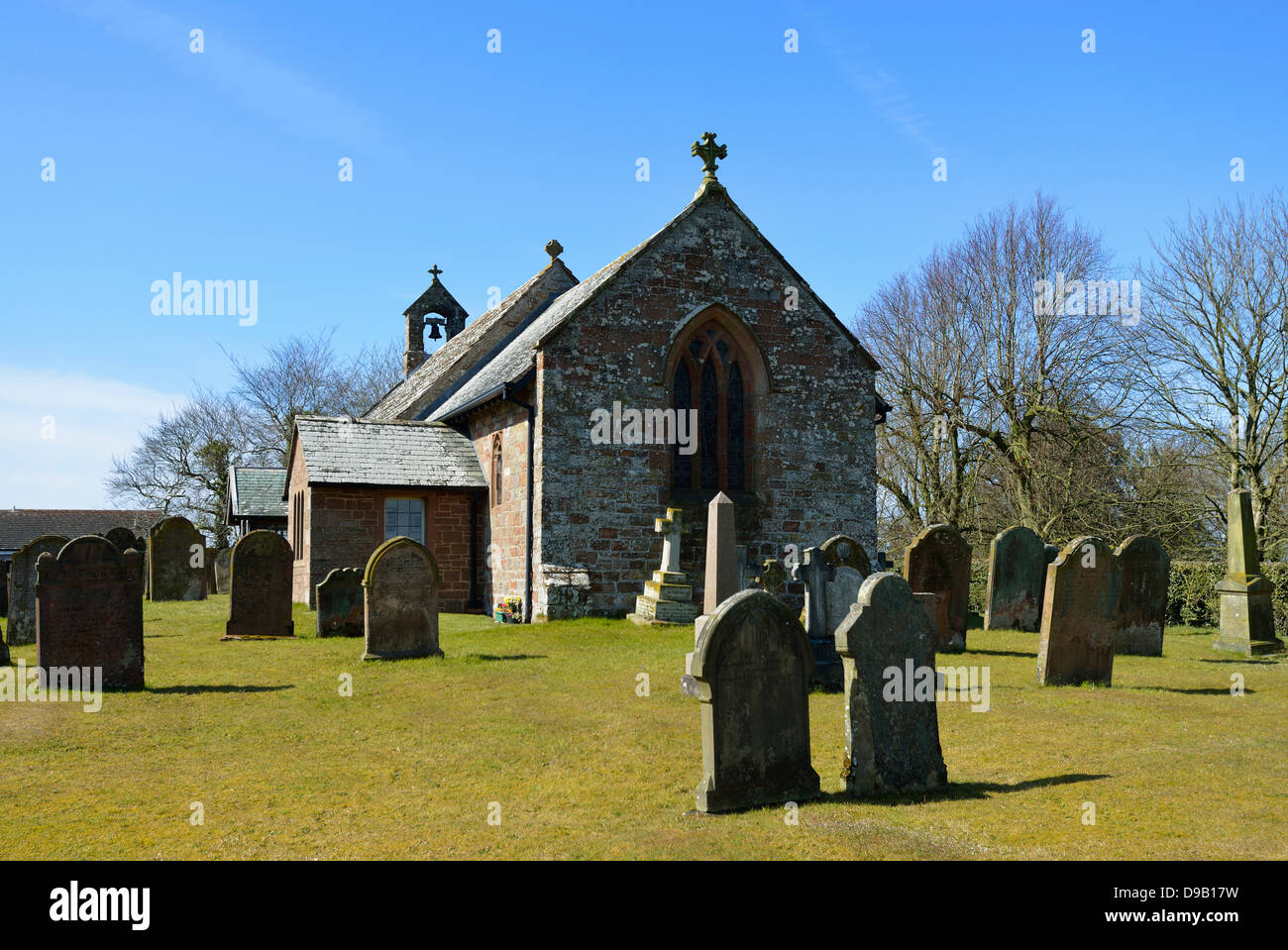 Church of Saint Bride. Kirkbride, Cumbria, England, United Kingdom ...