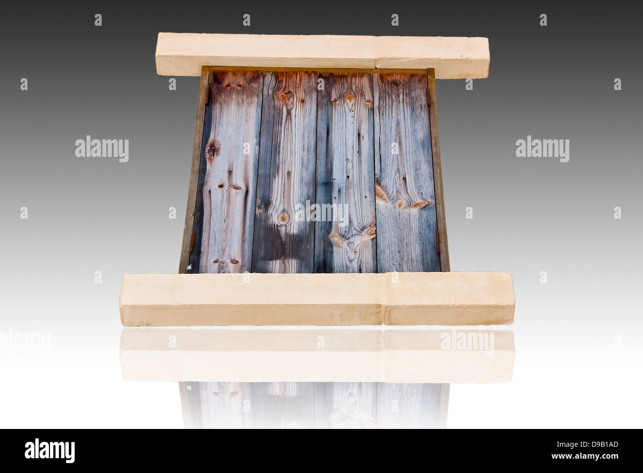 Vintage window isolated on white background Stock Photo - Alamy