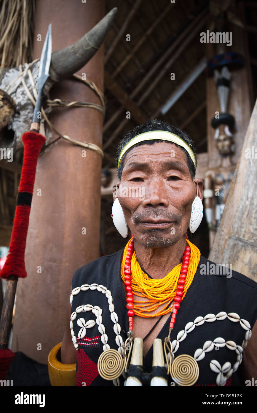 Naga Warrior Portrait High Resolution Stock Photography and Images - Alamy