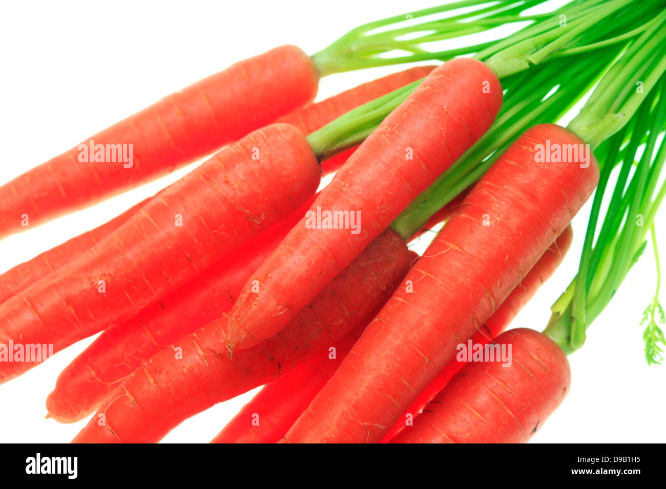 Bunch of fresh carrots, close up Stock Photo - Alamy