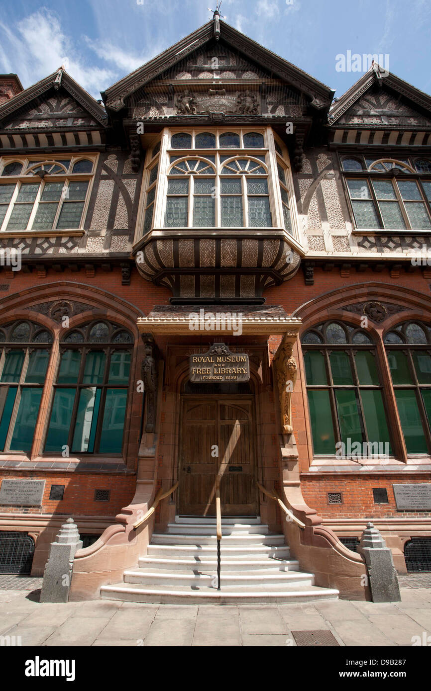 Original facade of newly refurbished Beaney House of Art and Knowledge ...