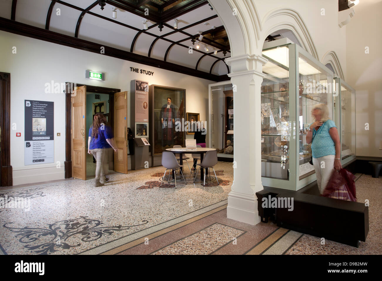 Newly refurbished interior of the Beaney House of Art and Knowledge ...