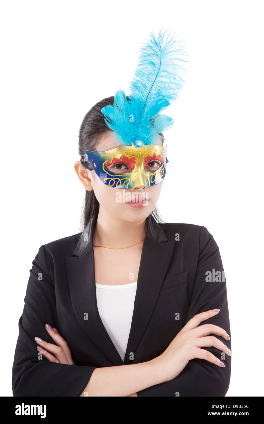 Wearing Disguise Hiding Face High Resolution Stock Photography and ...