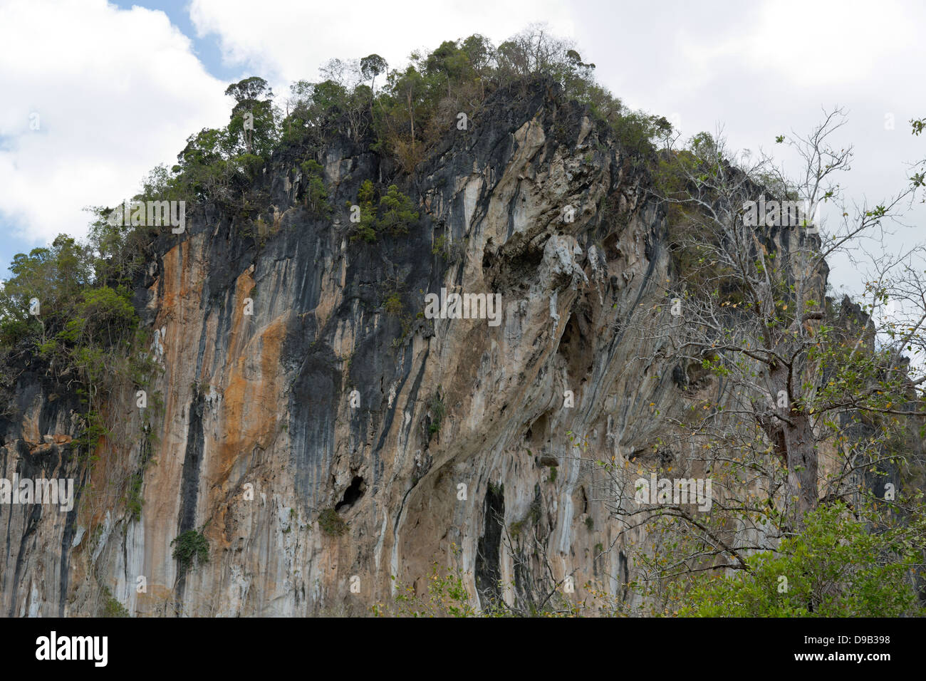 Karst Rock near Krabi in Thailand Stock Photo - Alamy