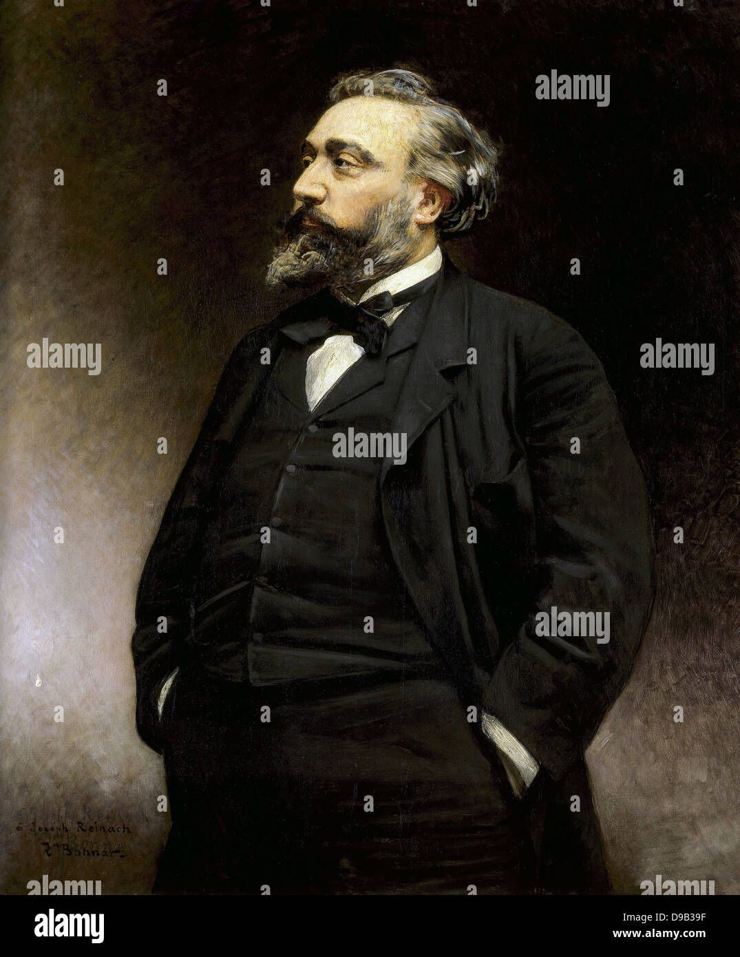 Léon Joseph Bonnat Portrait of Léon Gambetta 1888 Chateau Museum ...