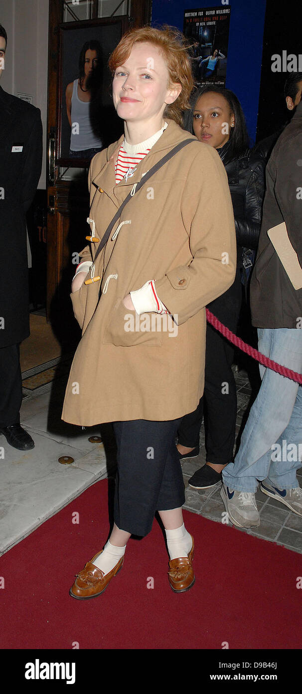 Maxine Peake, Press night of 'In a Forest Dark and Deep' held at the ...