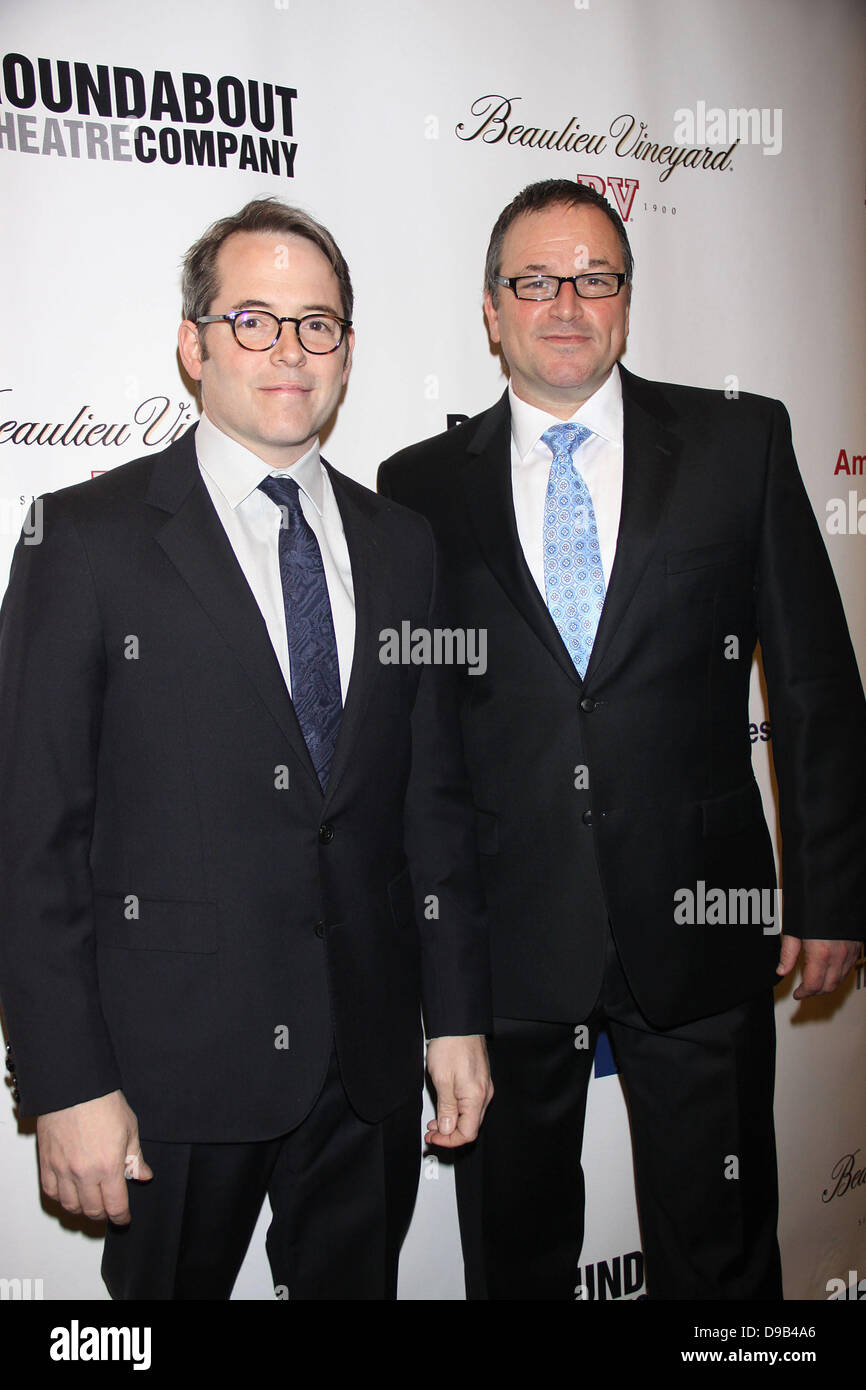 Matthew Broderick and Jim Borstelmann Roundabout Theatre Company's 2011 ...