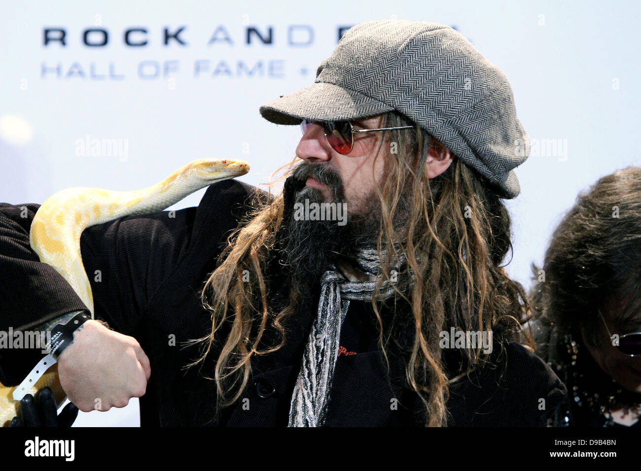 Rob Zombie attends the 26th annual Rock and Roll Hall of Fame Induction ...