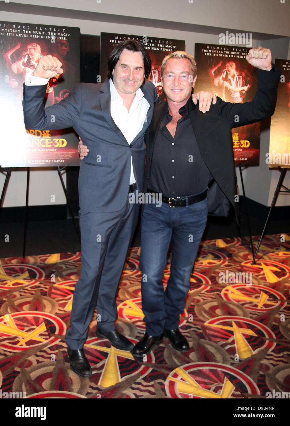 Marcus Viner and Michael Flatley The New York Premiere of Michael ...