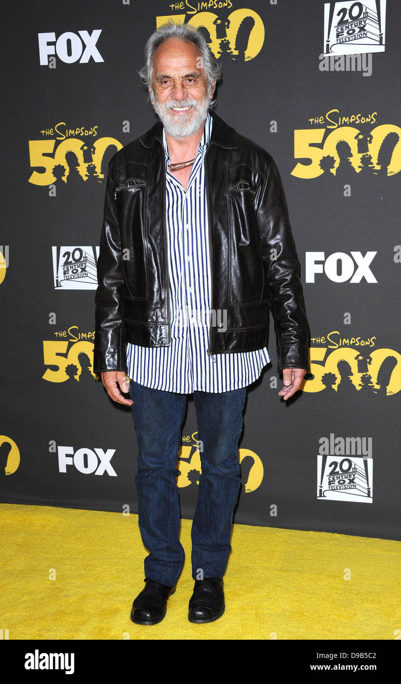 Tommy Chong The Simpsons 500th Episode Celebration at The Hollywood ...