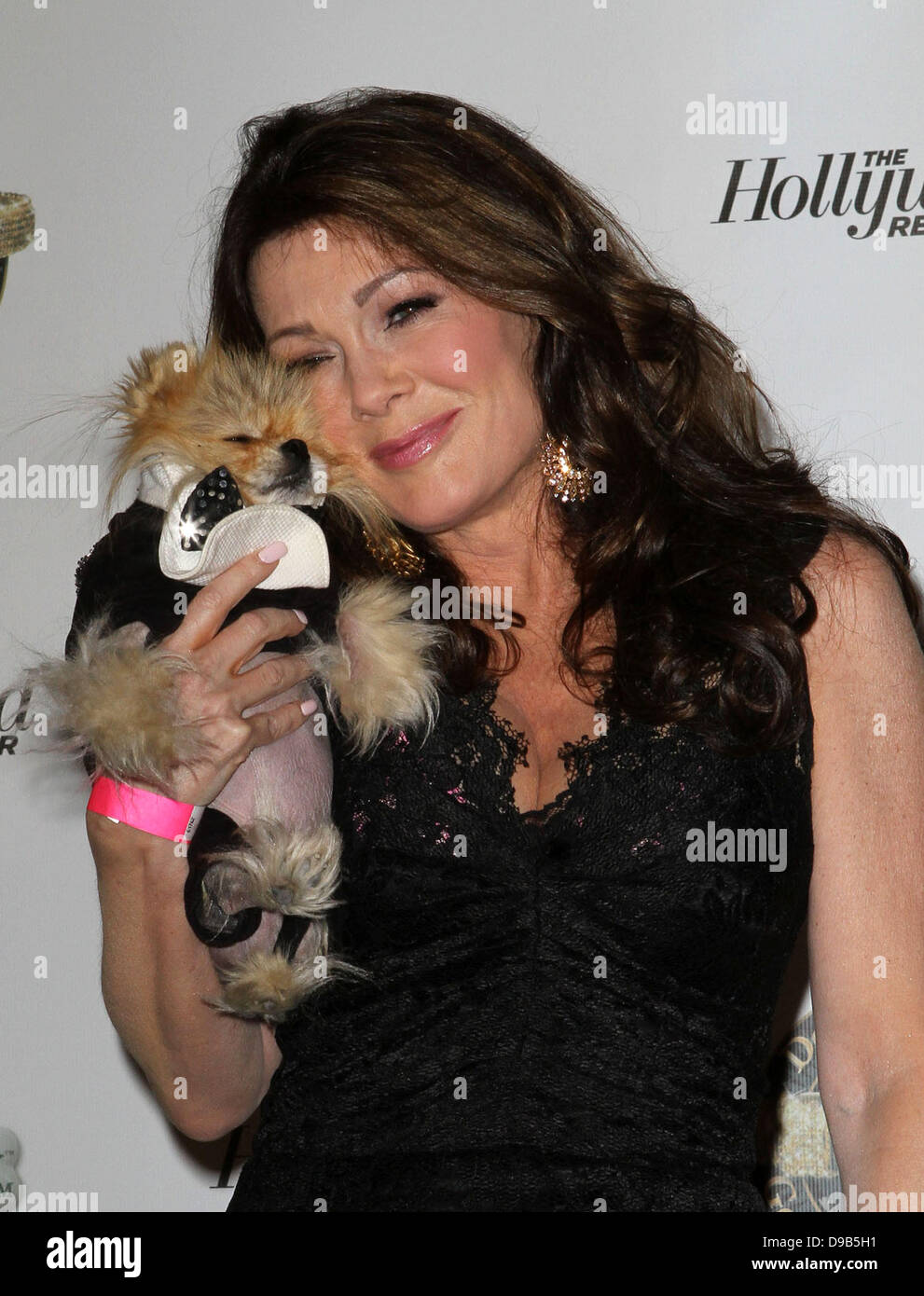 Lisa Vanderpump and her dog Giggy 1st Annual Golden Collar Awards ...