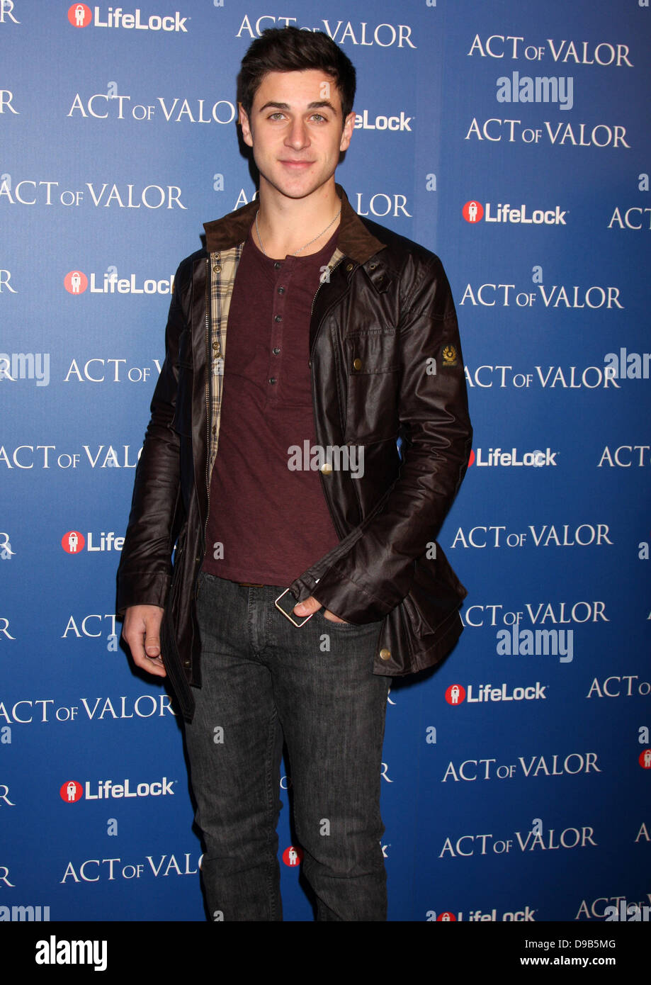 David Henrie The Los Angeles premiere of 'Act Of Valor' at the ArcLight ...