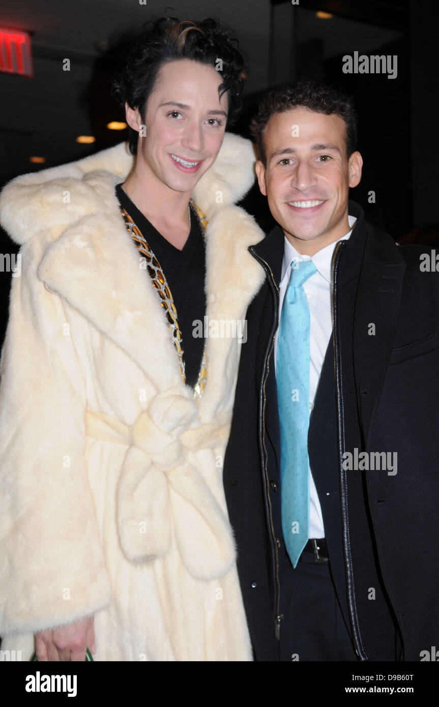 Johnny Weir and Victor Voronov Mercedes-Benz Fashion Week Fall 2012 ...