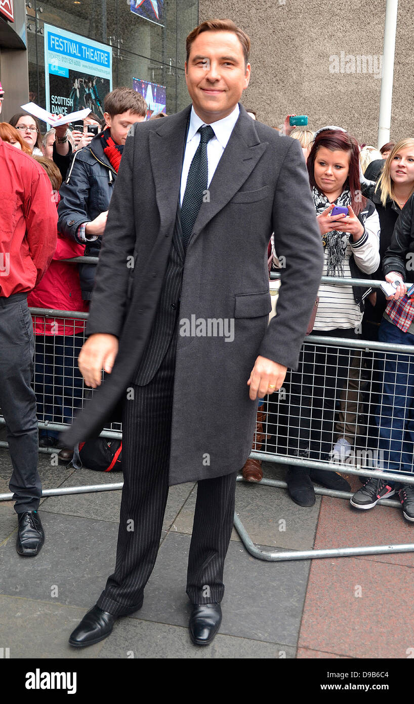 David Walliams arrives for the 'Britain's Got Talent' Edinburgh ...