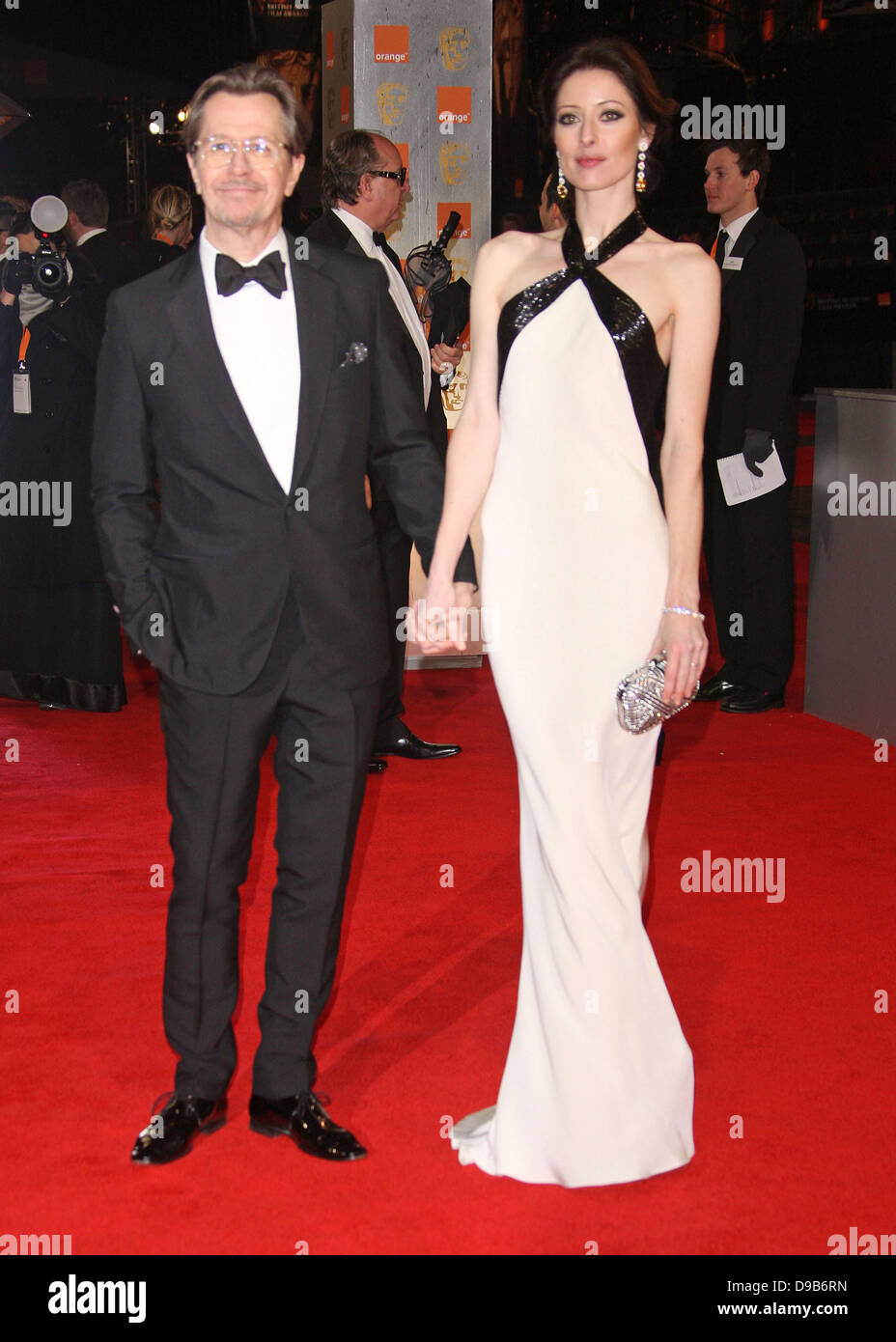 Gary Oldman and wife Alexandra Edenborough Orange British Academy Film ...