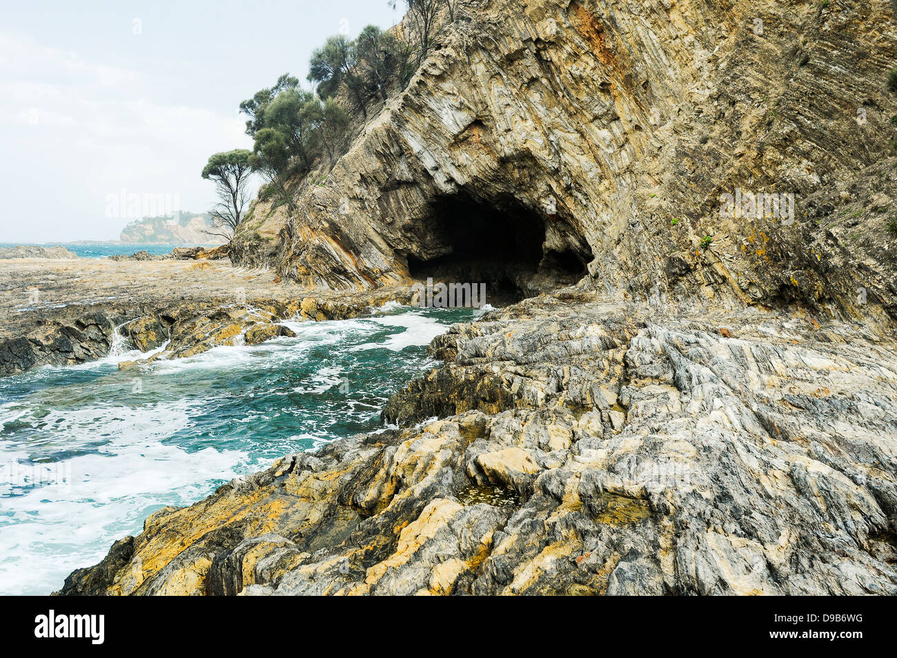 An inlet with a cove Stock Photo - Alamy
