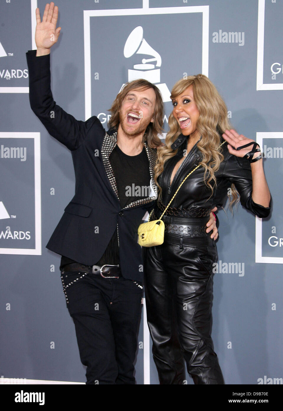 David Guetta and wife Cathy Guetta 54th Annual GRAMMY Awards - 2012 ...