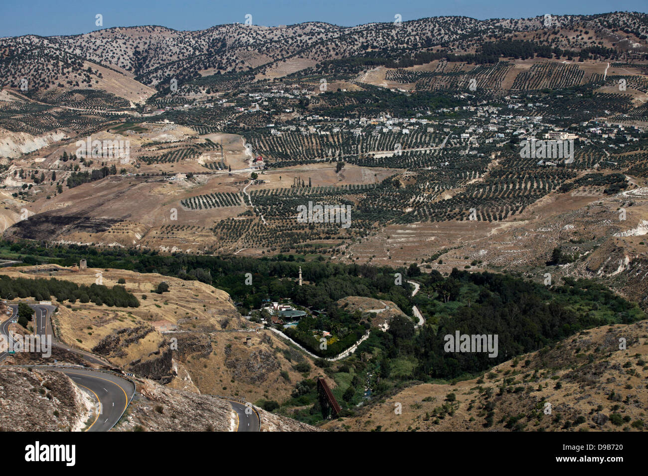 Hamat Gader Aerial View Israel High Resolution Stock Photography and ...