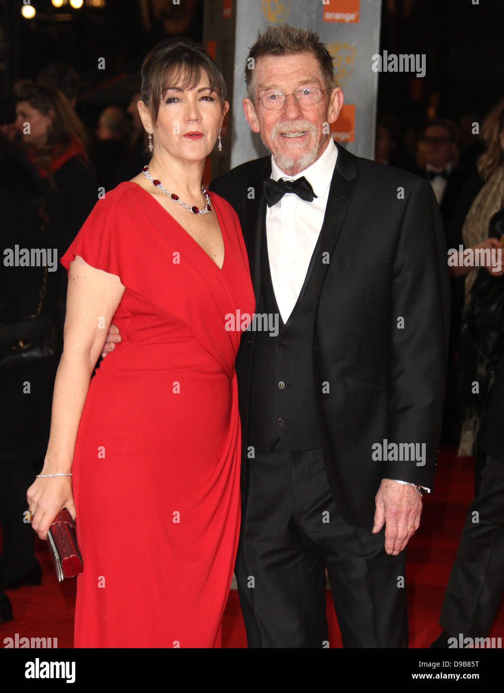 John hurt and wife hi-res stock photography and images - Alamy