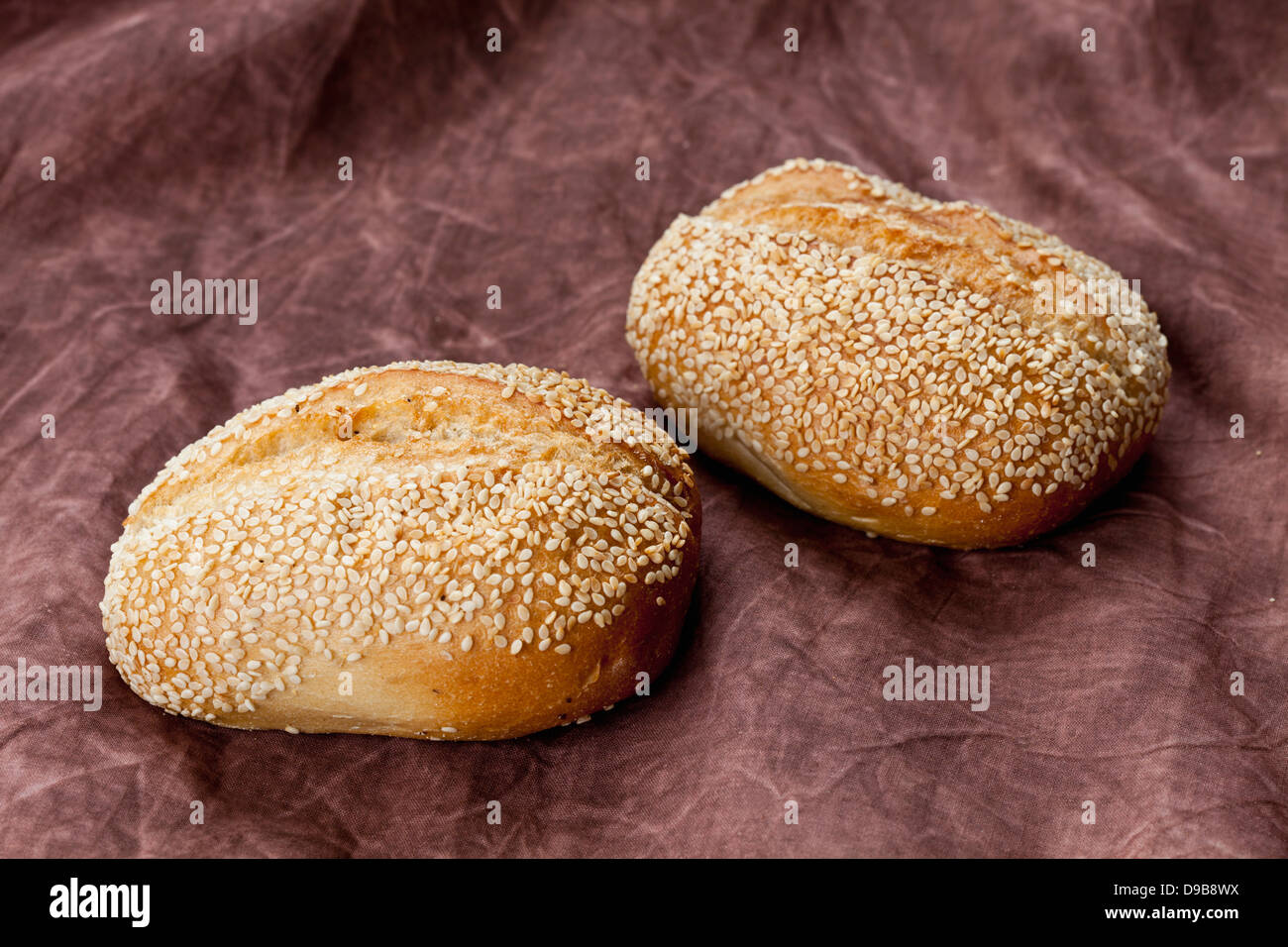Two bread rolls no people hi-res stock photography and images - Alamy