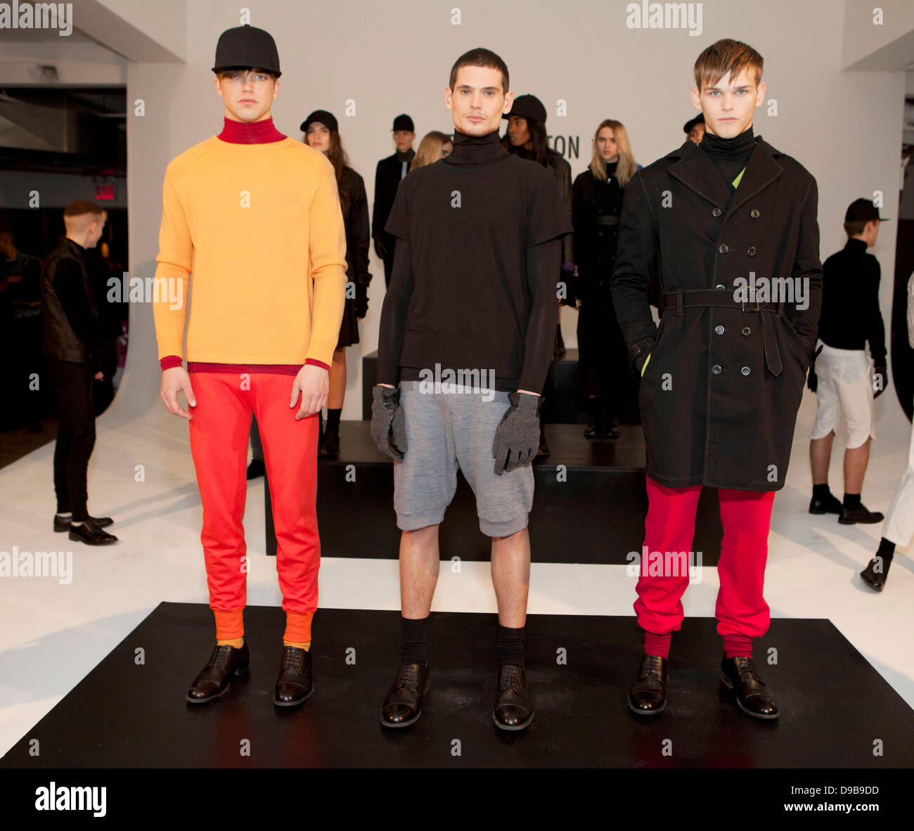 Models Mercedes-Benz Fashion Week Fall 2012 - Tim Hamilton Redux at ...