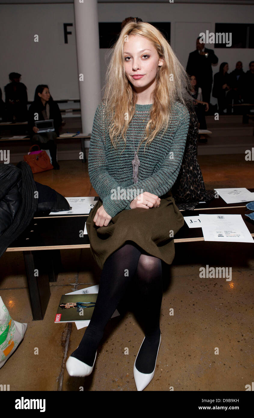 Cory Kennedy Mercedes-Benz Fashion Week Fall 2012 - Richie Rich & Ross ...