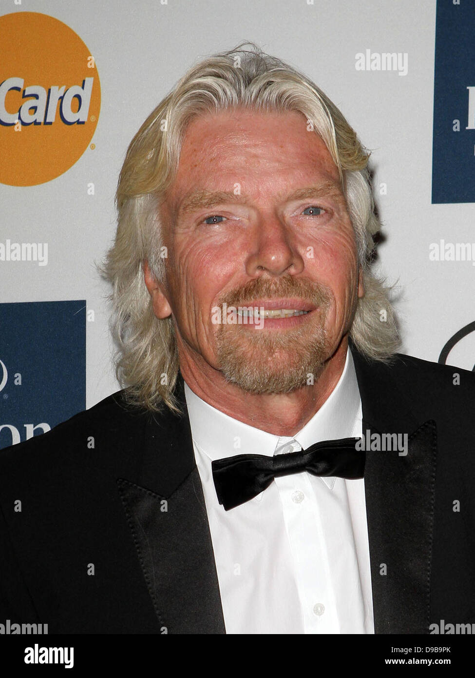 2012 pre grammy richard branson hi-res stock photography and images - Alamy