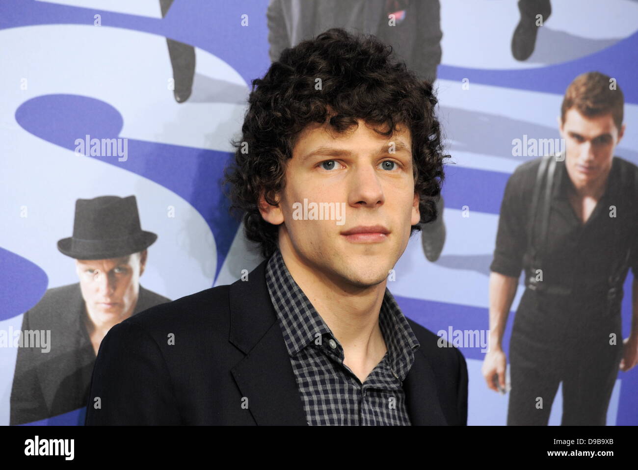 Munich, Germany. 17th June, 2013. US actor Jesse Eisenberg poses for ...