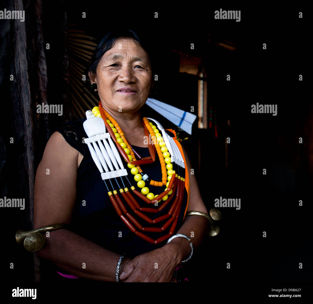 Naga tribeswoman hi-res stock photography and images - Alamy