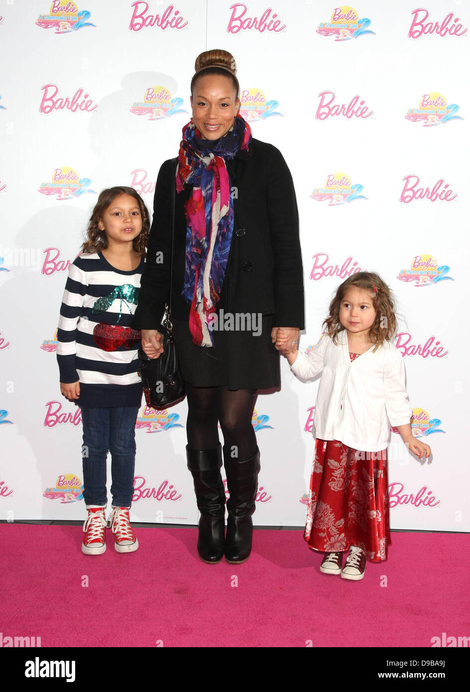 Angela griffin her daughters barbie hi-res stock photography and images ...