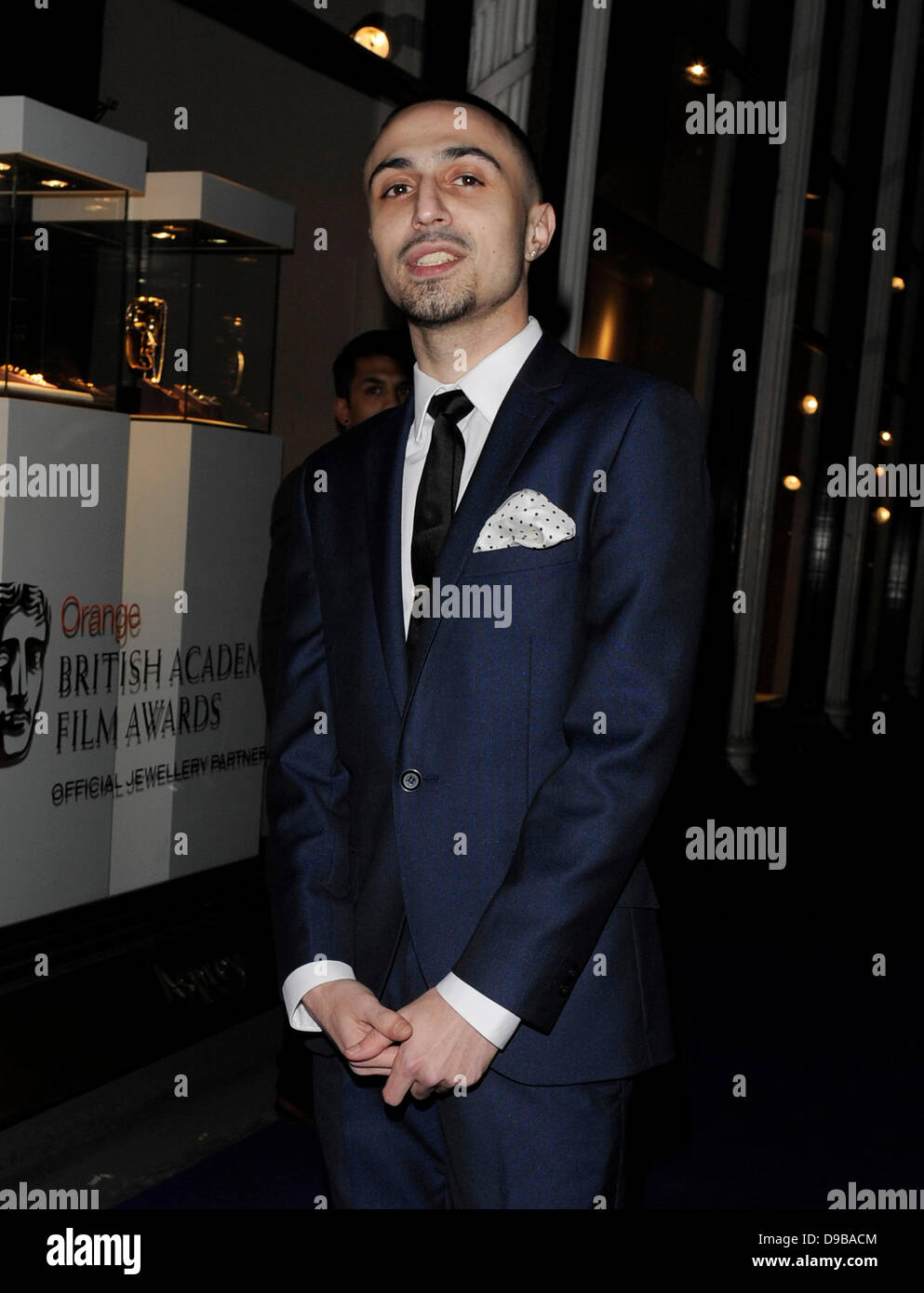 Adam Deacon arriving at BAFTAs nominees party held at Asprey New Bond ...