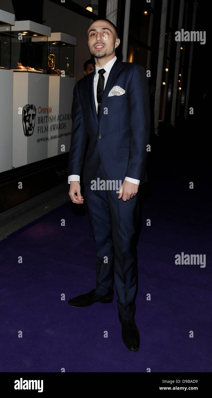 Adam Deacon arriving at BAFTAs nominees party held at Asprey New Bond ...