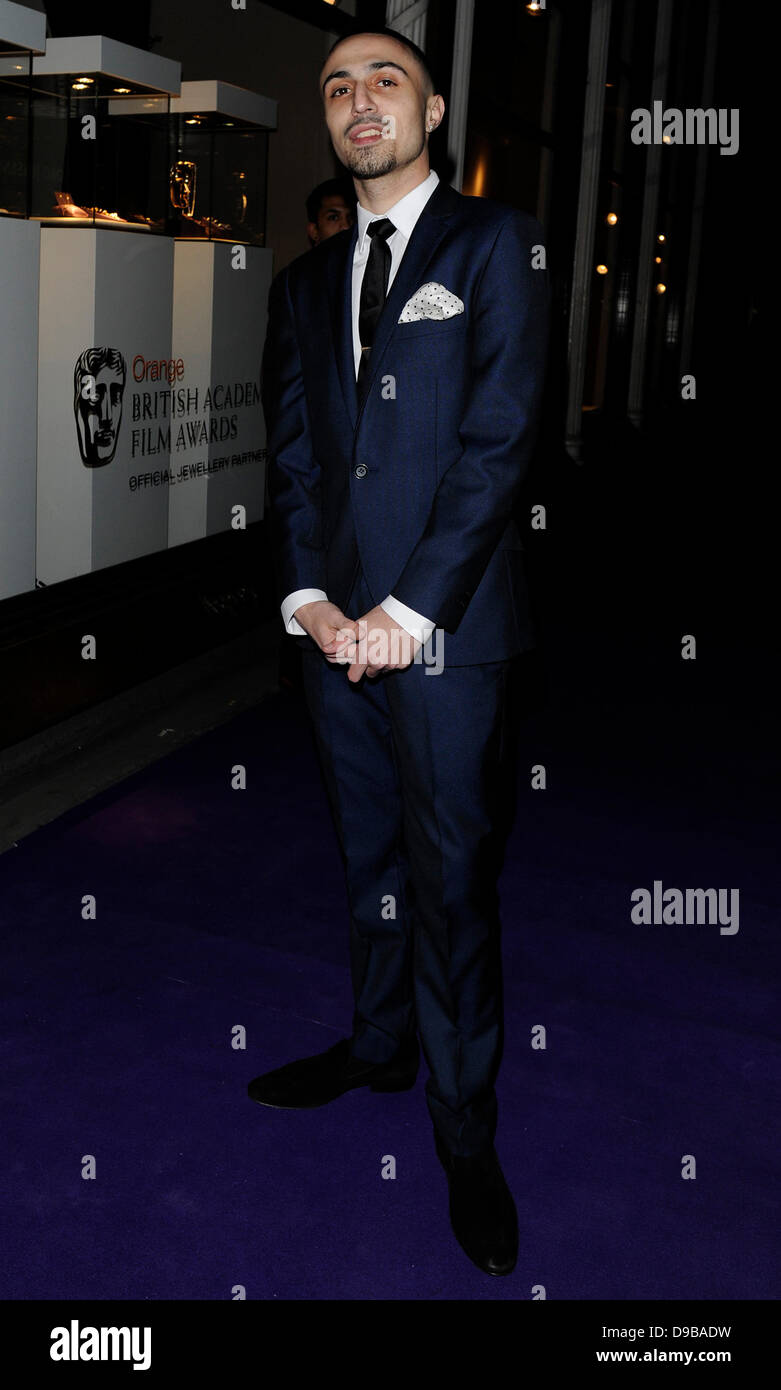 Adam Deacon arriving at BAFTAs nominees party held at Asprey New Bond ...