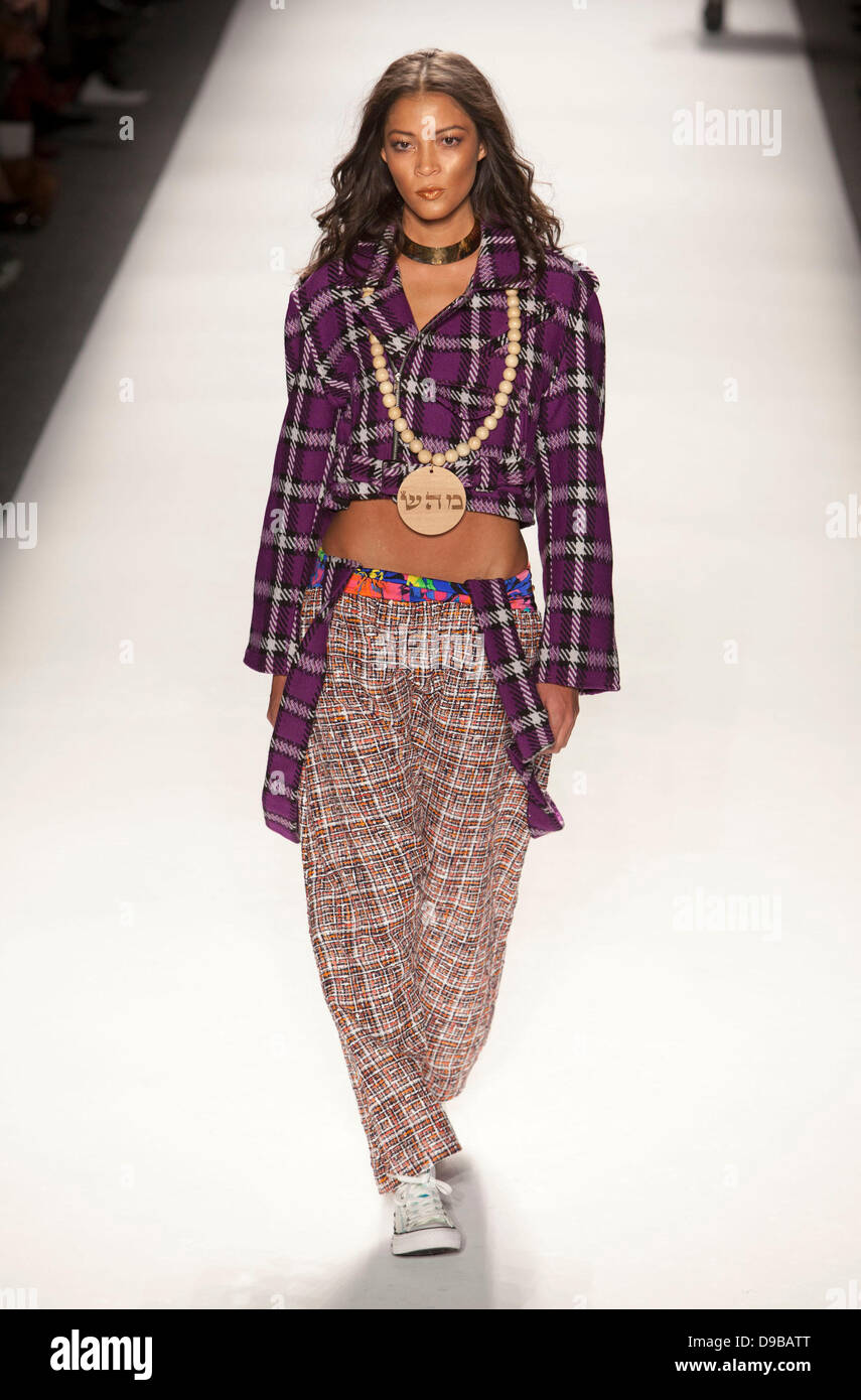 Model Mercedes-Benz Fashion Week Fall 2012 - Richie Rich & Ross Higgins ...