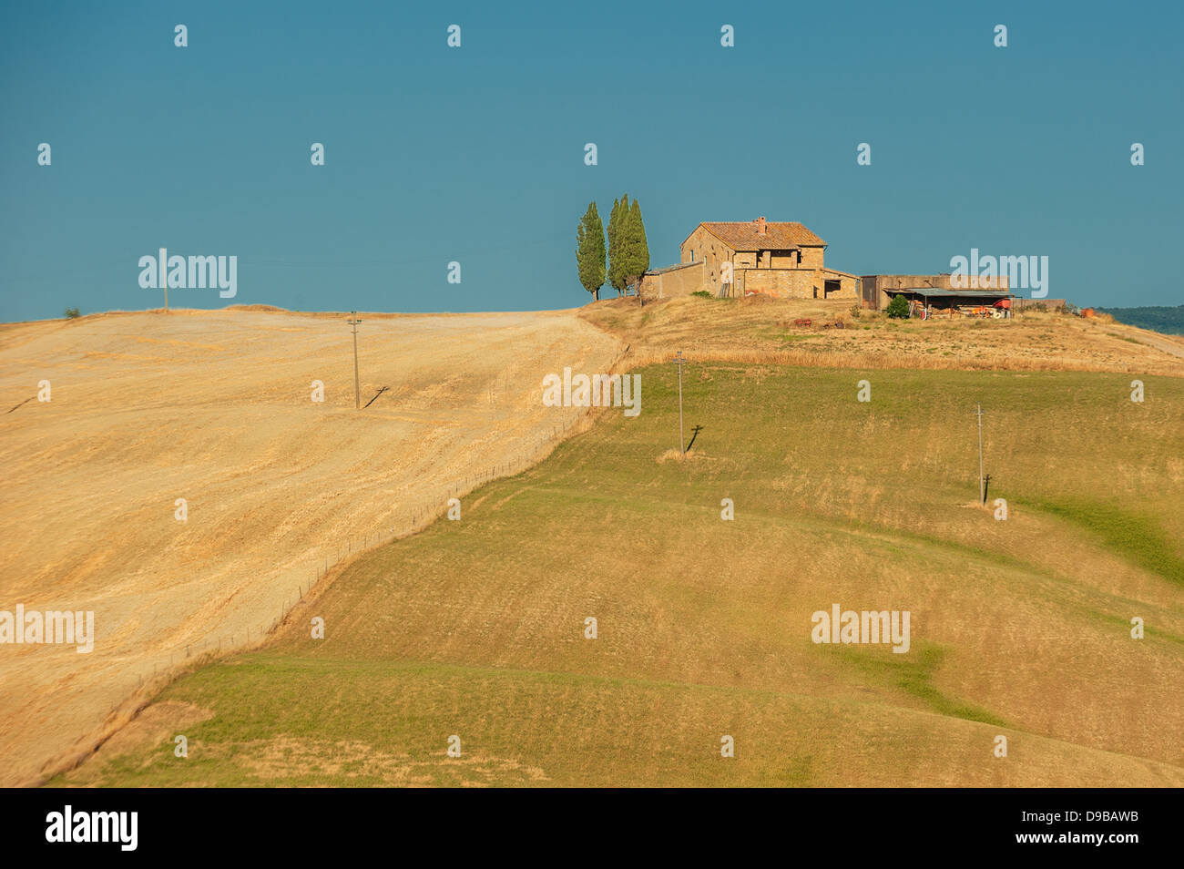 image of typical tuscan landscape Stock Photo - Alamy