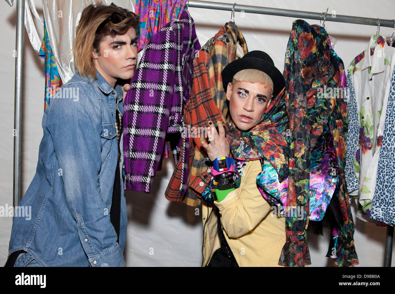 Ross Higgins and Richie Rich Mercedes-Benz Fashion Week Fall 2012 ...